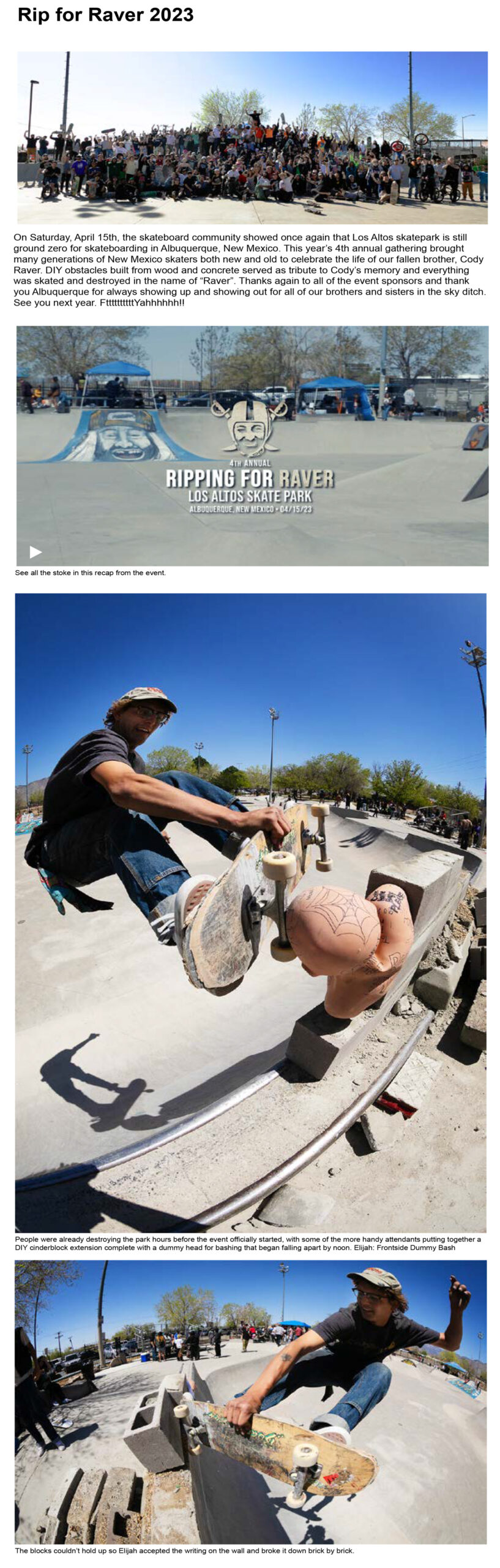RIPPING 4 RAVER 2023 | Lowcard Mag
